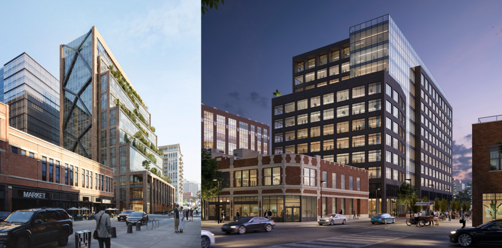 800 W Fulton Market and 320 N Sangamon Street Rise Over Fulton Market ...