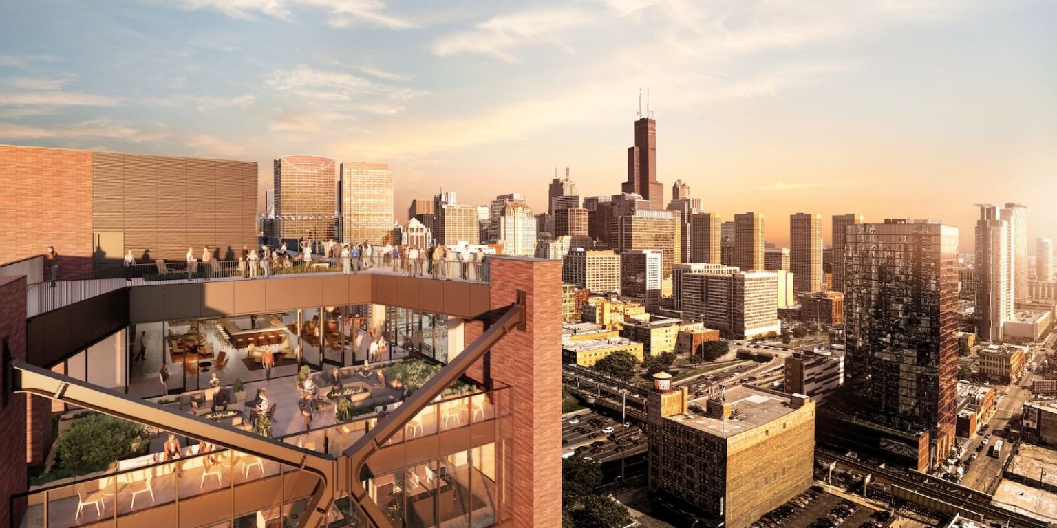 SOM's 800 W Fulton Market Nears Topping Out in Fulton Market ...