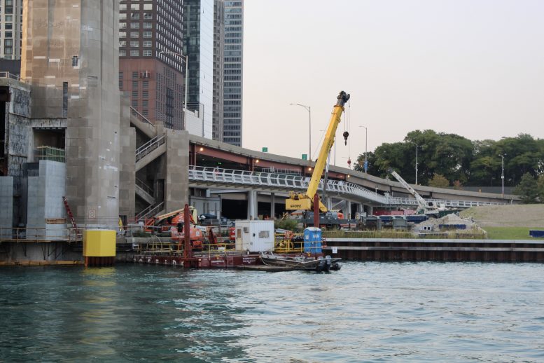 Third and Final Portion of Navy Pier Flyover Nears Completion - Chicago ...