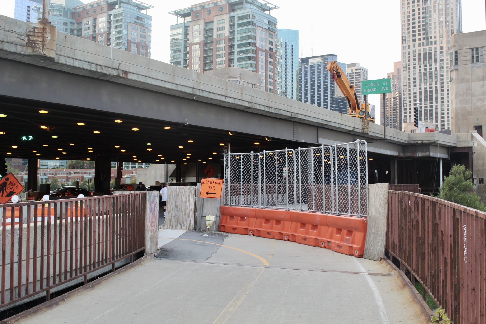 Third and Final Portion of Navy Pier Flyover Nears Completion - Chicago ...