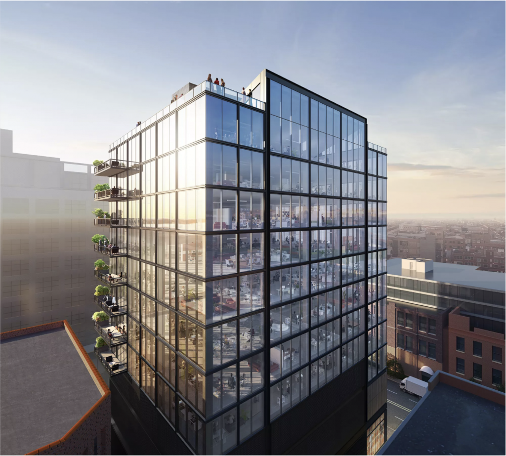 Exterior Work Complete at 215 N Peoria Street (aka Fulton East) in ...