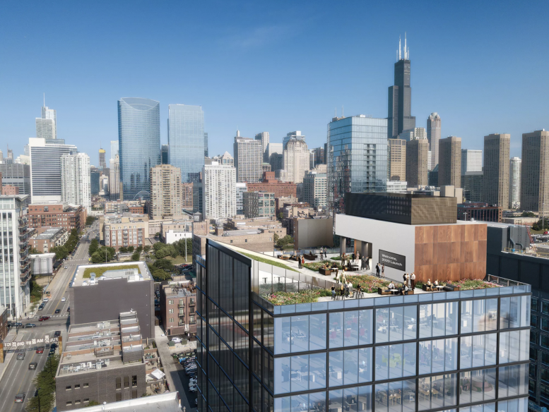 Exterior Work Complete at 215 N Peoria Street (aka Fulton East) in ...