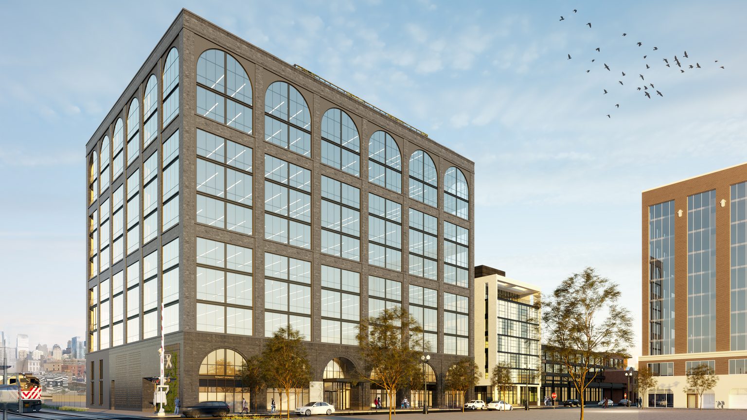 Site Prep Underway for 11-Story Office Building at 345 N Morgan Street ...