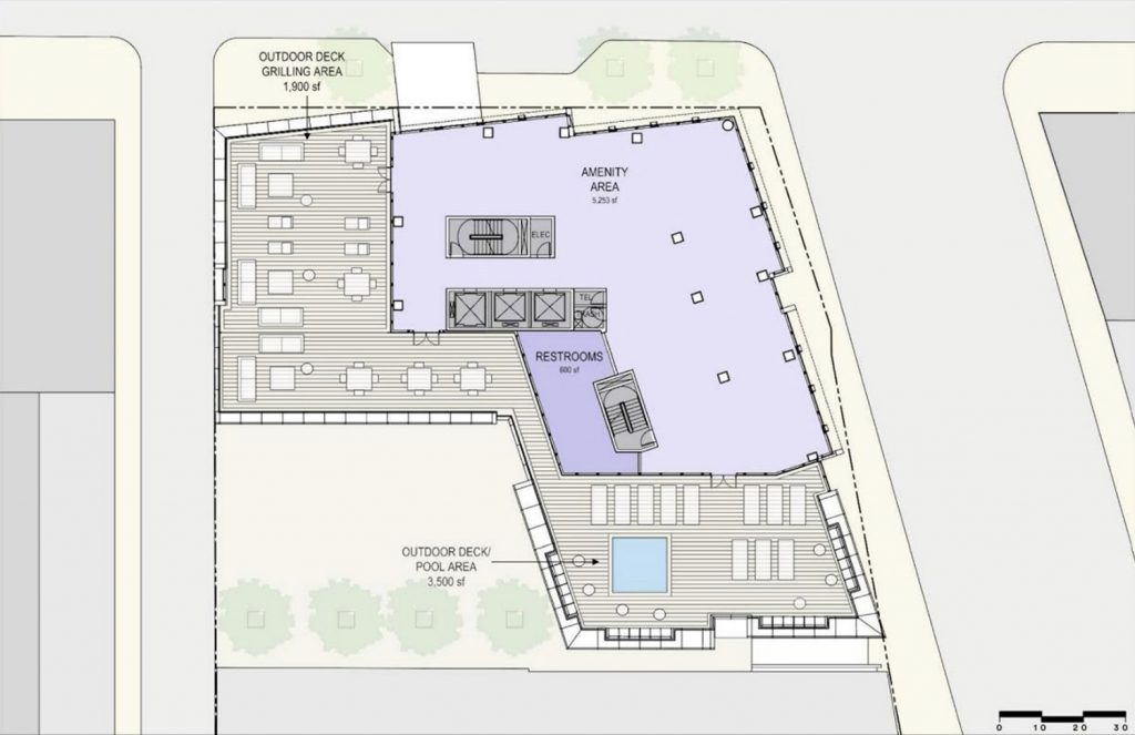 Renderings Revealed for Mixed-Use Tower at 1130 N State Street in the ...
