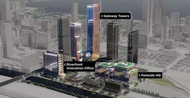 The 78's Planned Gateway Towers are Chicago Countdown's 8th Tallest ...