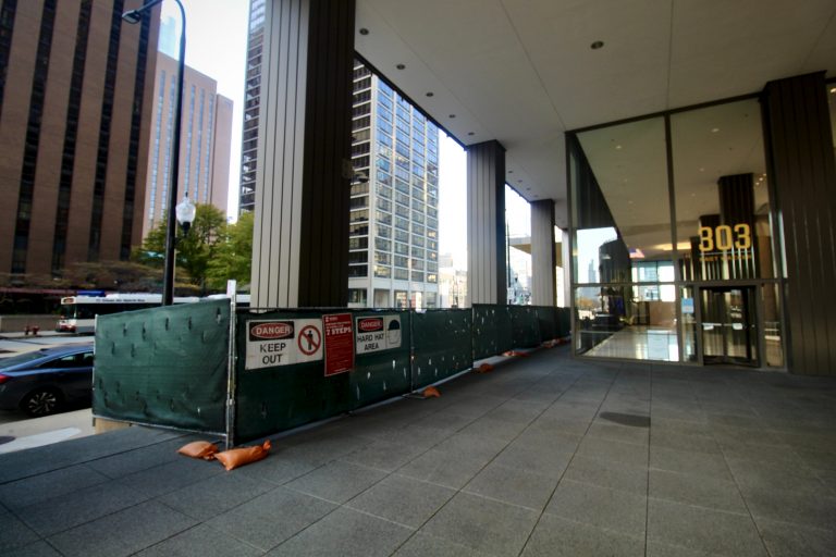 Renovations Underway at 303 E Wacker Drive in New Eastside - Chicago YIMBY
