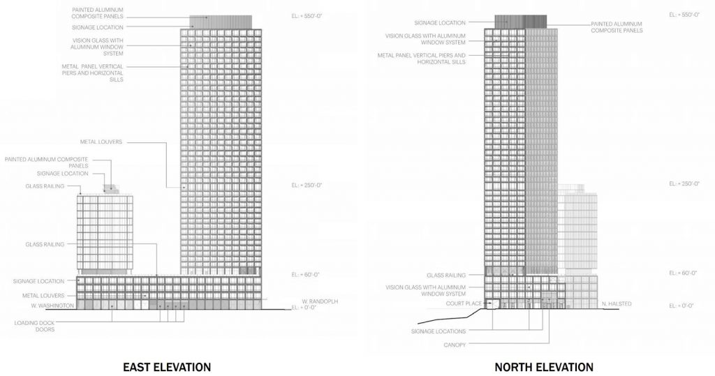 Approved Two-Tower Development at 725 W Randolph Street Takes 13th Spot ...