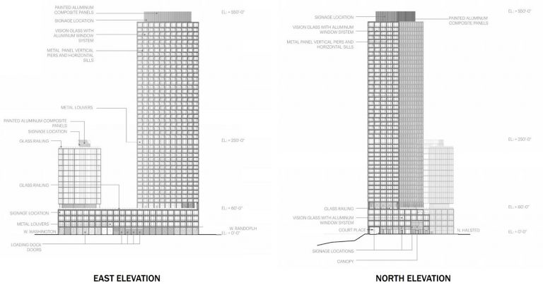 Approved Two-Tower Development at 725 W Randolph Street Takes 13th Spot ...