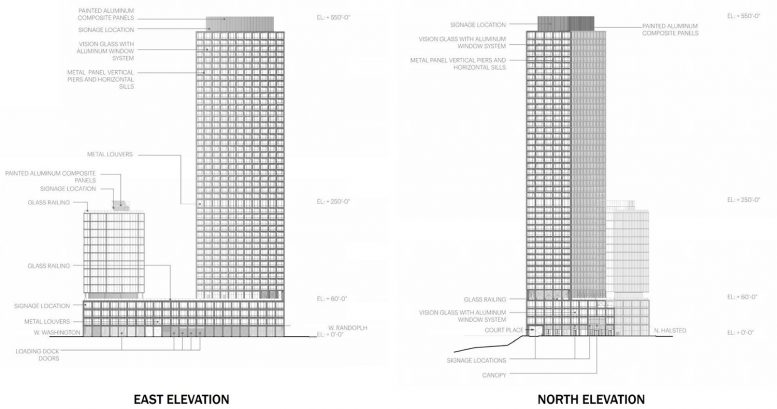 Approved Two-Tower Development at 725 W Randolph Street Takes 13th Spot ...
