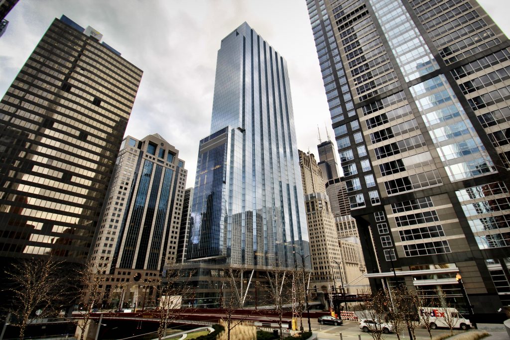 Work Complete for 110 N Wacker Drive, Chicago's Sixth Tallest ...