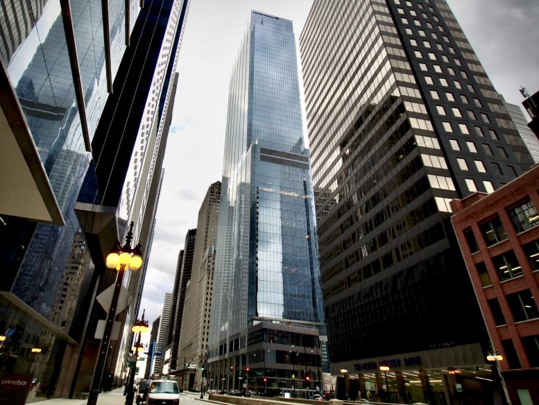 Work Complete for 110 N Wacker Drive, Chicago's Sixth Tallest ...