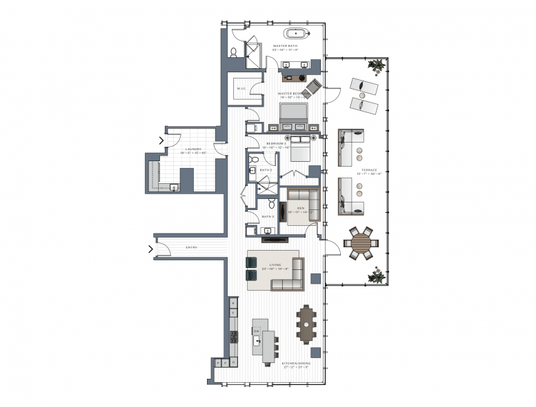 One Chicago Approaching Full Height in River North - Chicago YIMBY