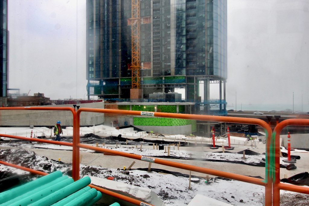 Construction Tops Off on Cirrus and Cascade at Lakeshore East - Chicago ...