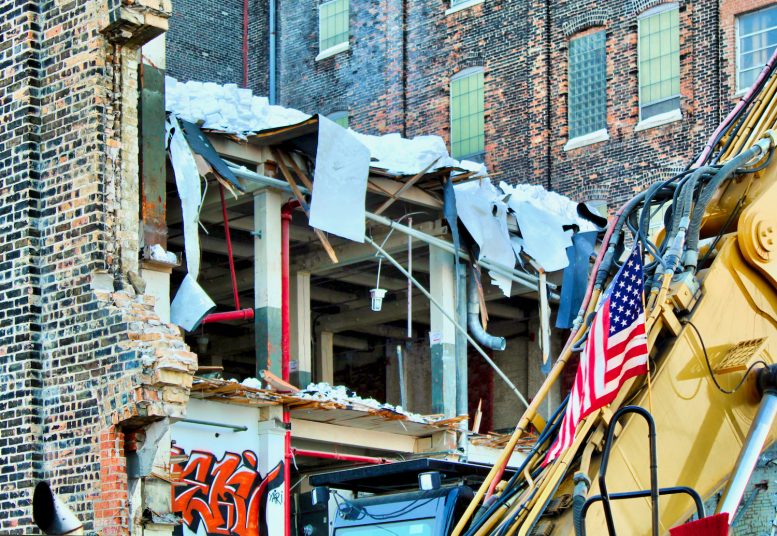 Demolition Begins for ADM Wheat Mill at 1300 W Carroll Avenue in West ...