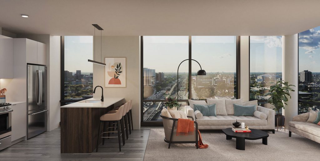 Construction Hoist Comes Down at Avra West Loop - Chicago YIMBY