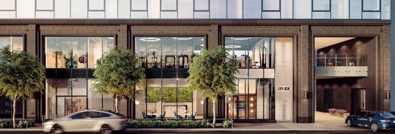 Construction Hoist Comes Down at Avra West Loop - Chicago YIMBY