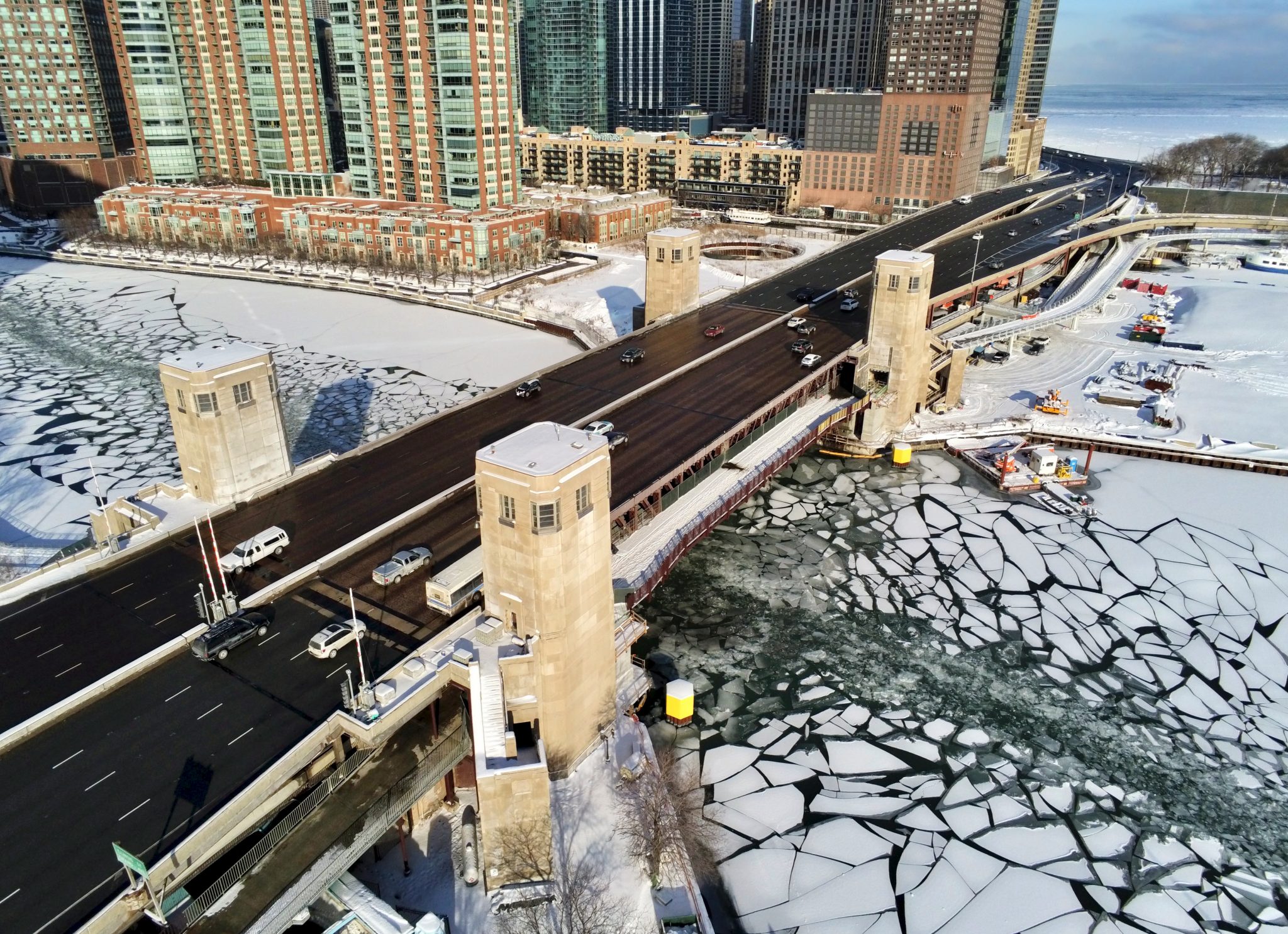 Bridge Portion of Navy Pier Flyover Now Partially Open - Chicago YIMBY