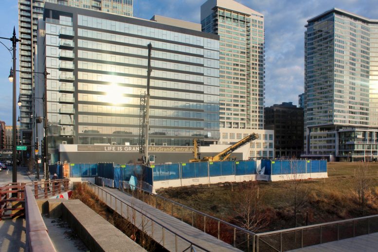 Prep Work Progresses for The Reed Tower at Southbank in South Loop ...
