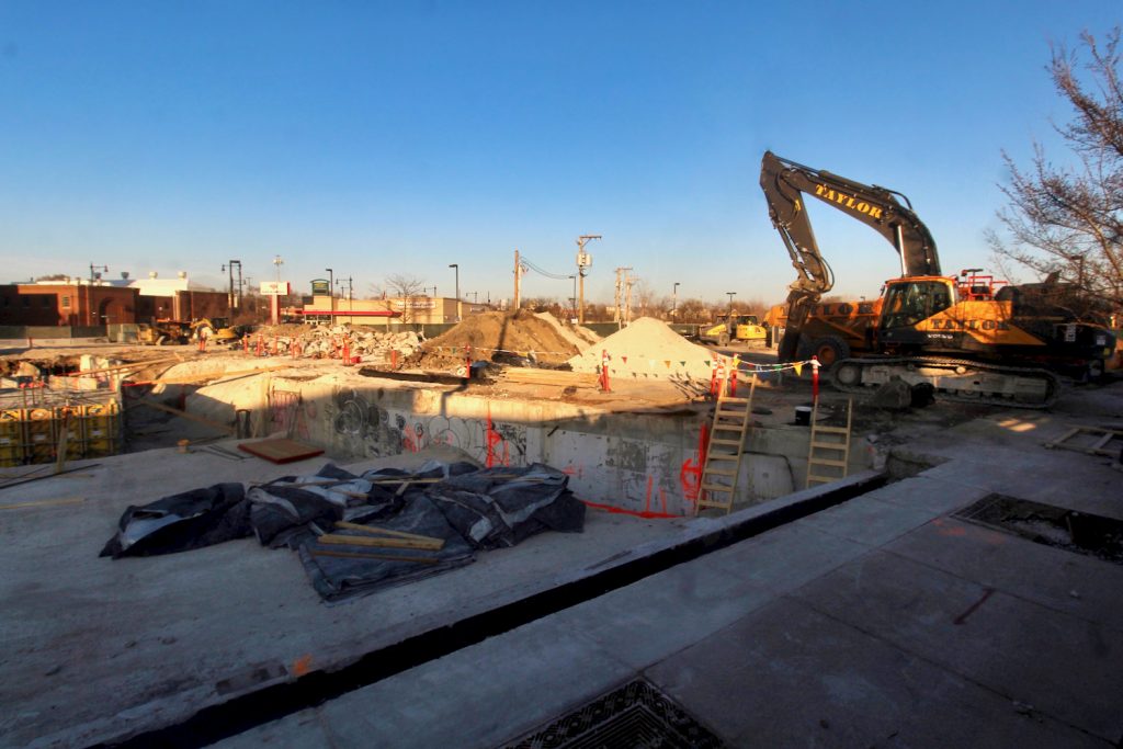 Foundation Work Progresses for Clarendale Six Corners in Portage Park ...