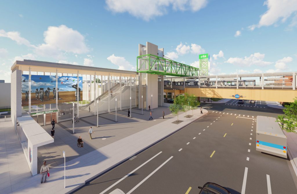 Completion Date Announced For Damen Green Line Station In Near West ...