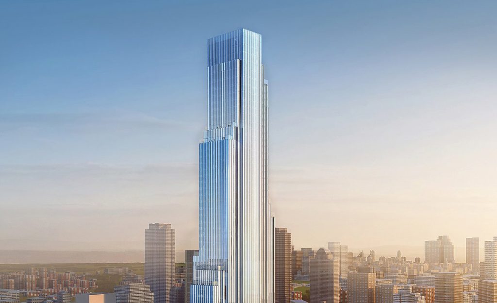 One Chicago East Tower Races Towards Completion At Second Place In ...