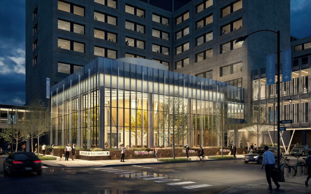 Cladding Begins at UI Health Outpatient Surgery Center & Specialty ...