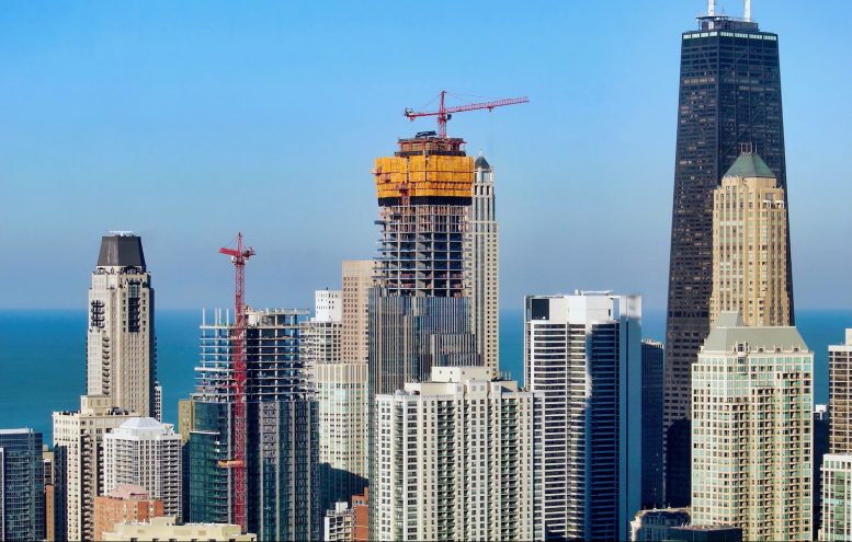 One Chicago Approaching Full Height in River North - Chicago YIMBY