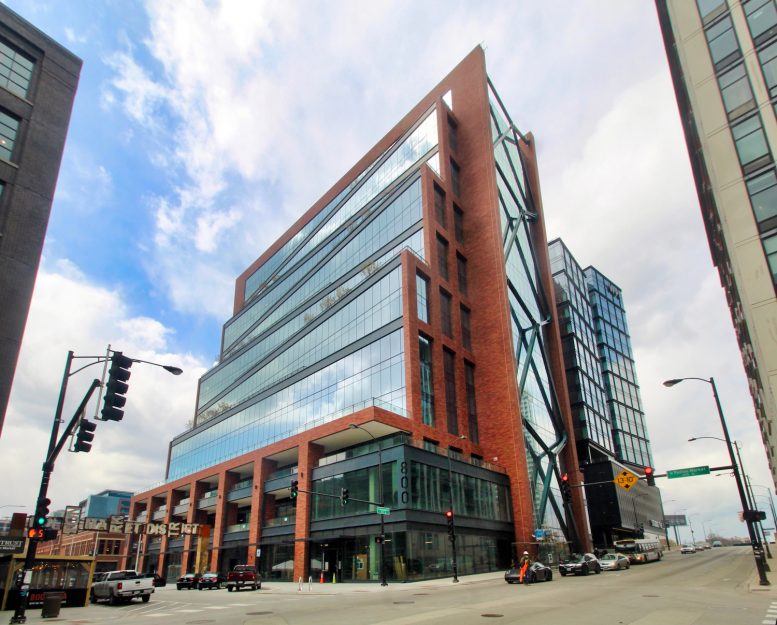800 W Fulton Market's Exterior Reaches Completion in West Loop ...