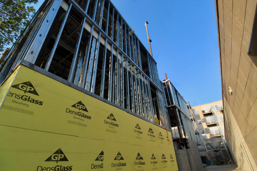 Structural Work Reaches Roof Height for 15 N Elizabeth Street in West ...