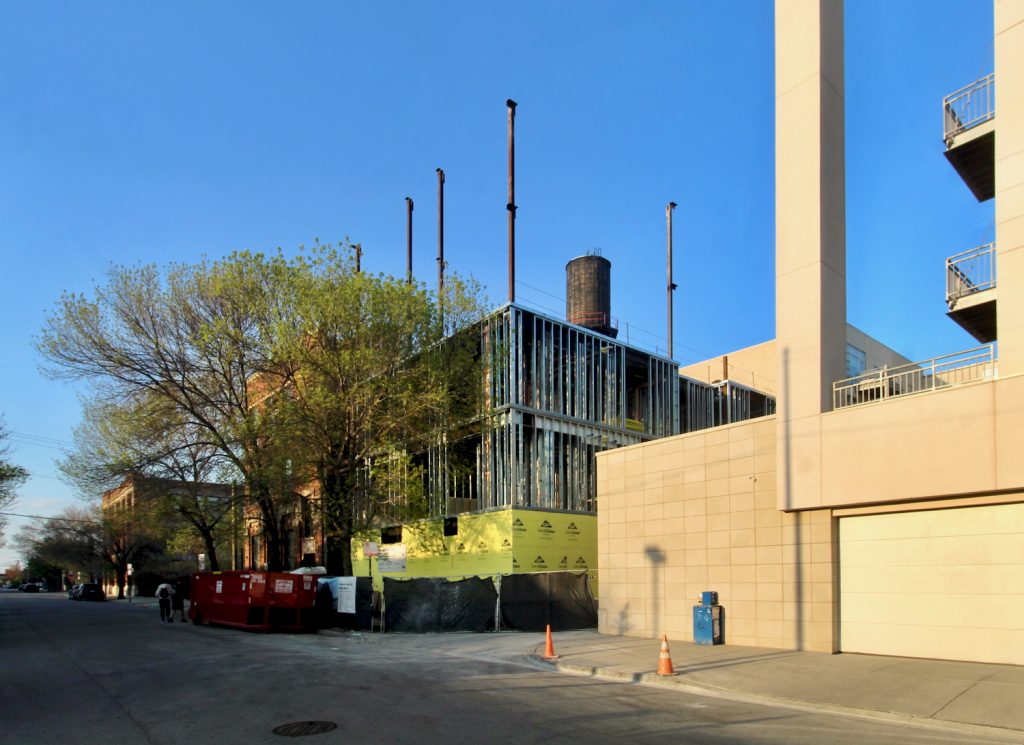 Structural Work Reaches Roof Height for 15 N Elizabeth Street in West ...