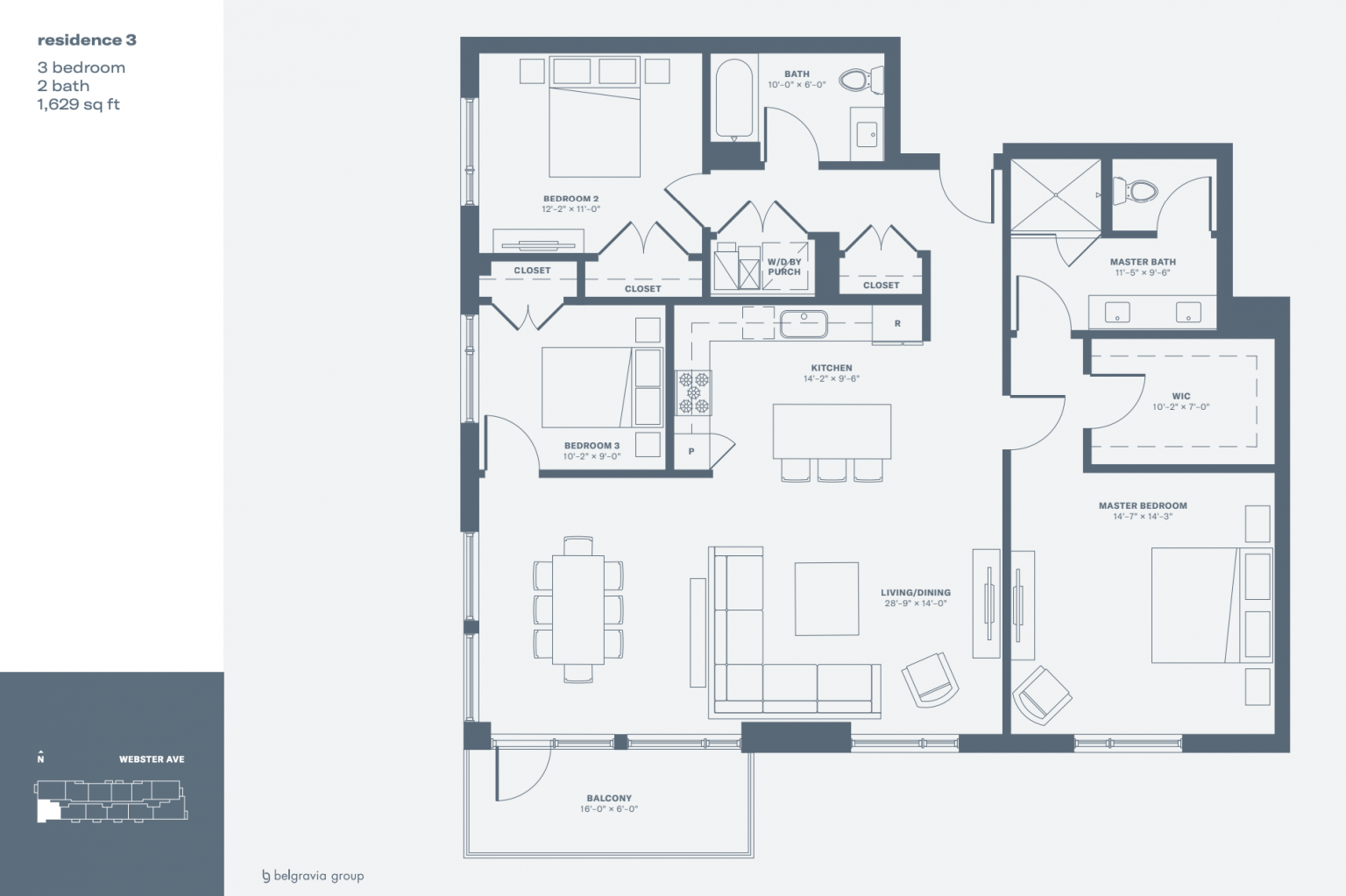 Facade at Triangle Square Nears Completion in Bucktown - Chicago YIMBY