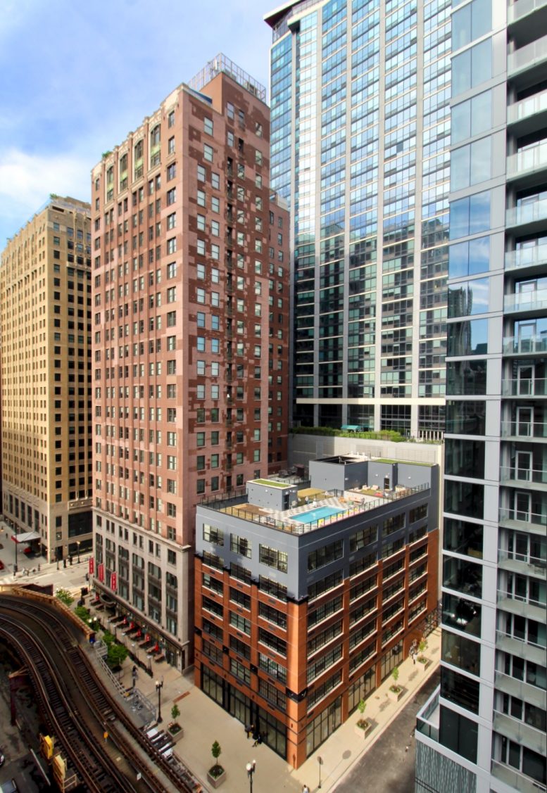Construction Complete at City Club Apartments in The Loop - Chicago YIMBY