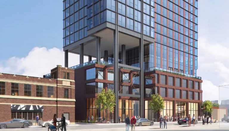 Renderings Revealed Mixed-Use Development at 160 N Morgan Street in ...