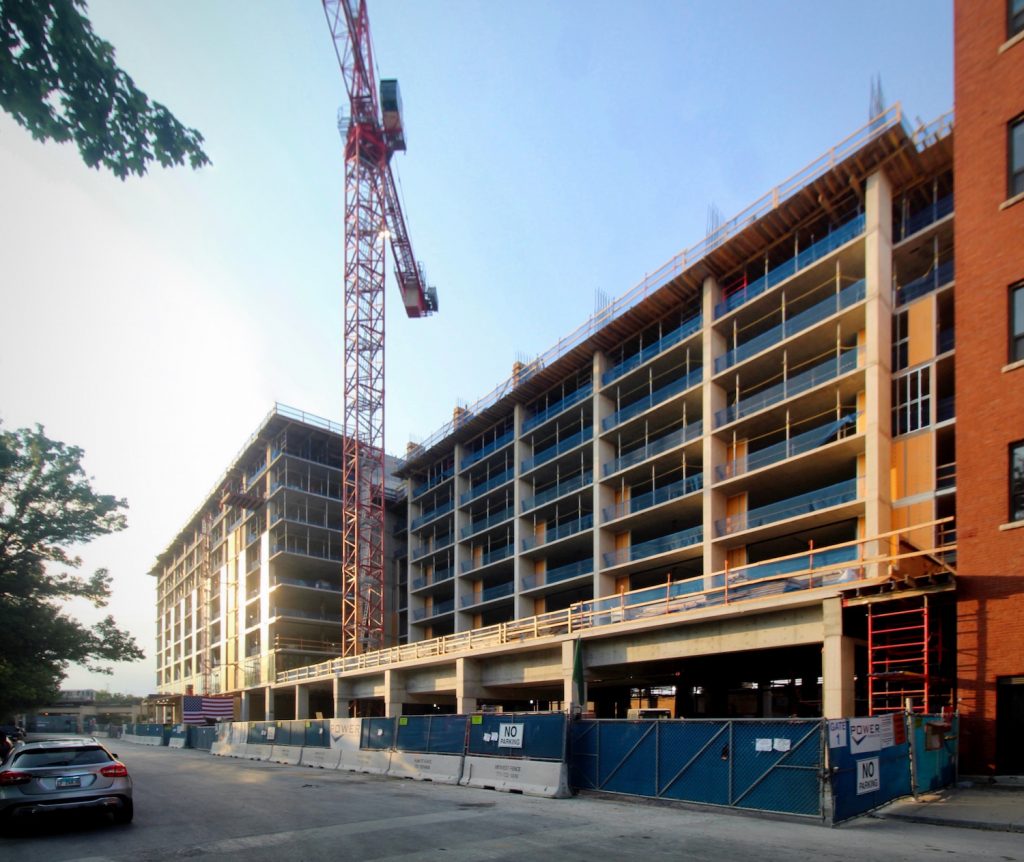 1454 W Randolph Street Nears Full Height in West Loop - Chicago YIMBY