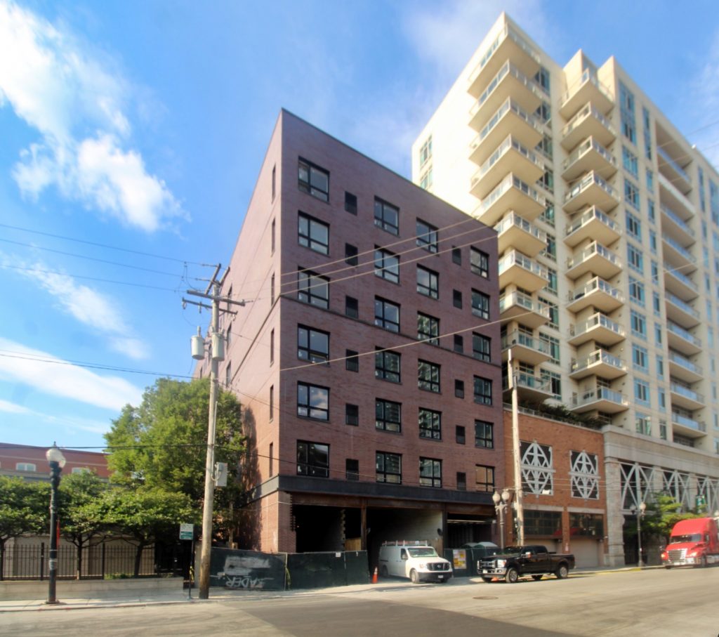 Facade Nears Completion at 300 W Division Street in Old Town - Chicago ...