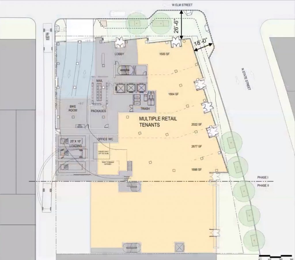 Renderings Revealed for Revised Mixed-Use Development at 1130 N State ...