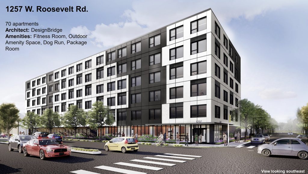 Core Rises for 1257 W Roosevelt Road in Little Italy - Chicago YIMBY