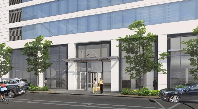 Revised Design Revealed for Mixed-Use Development at 125 W Maple Street ...