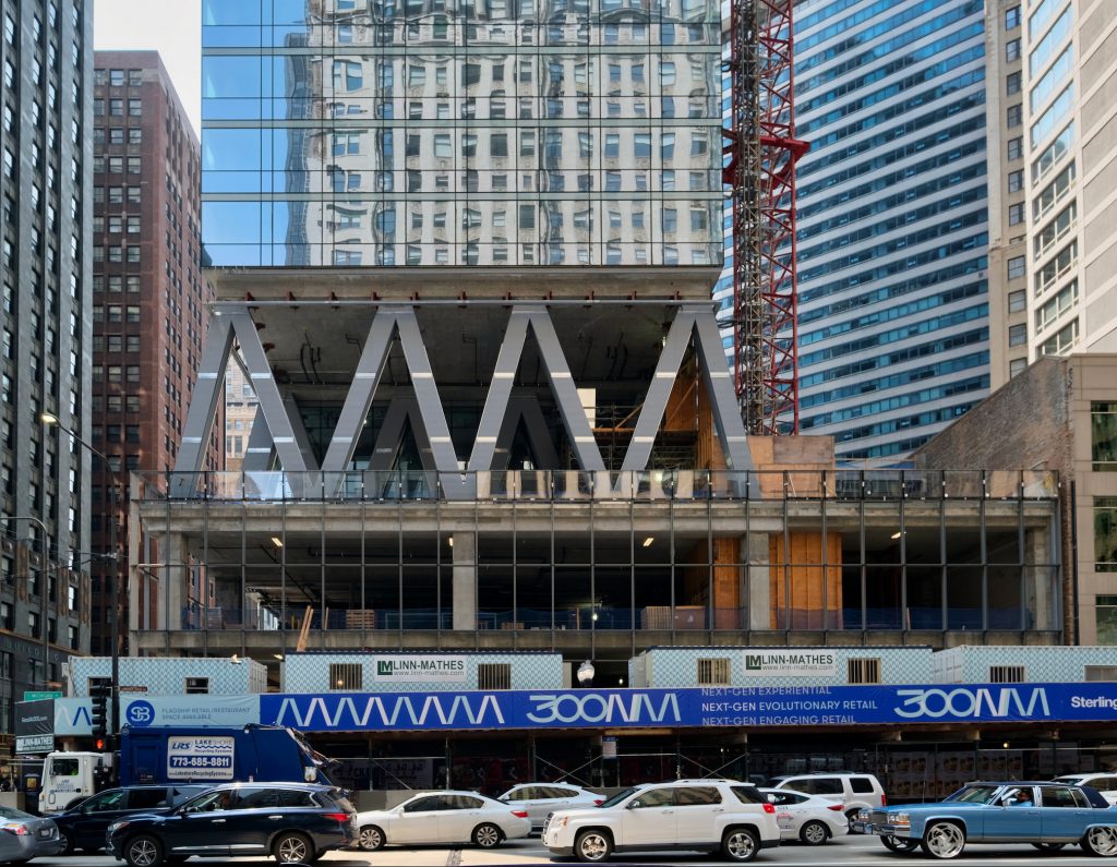 300 N Michigan Nears Full Height in The Loop - Chicago YIMBY