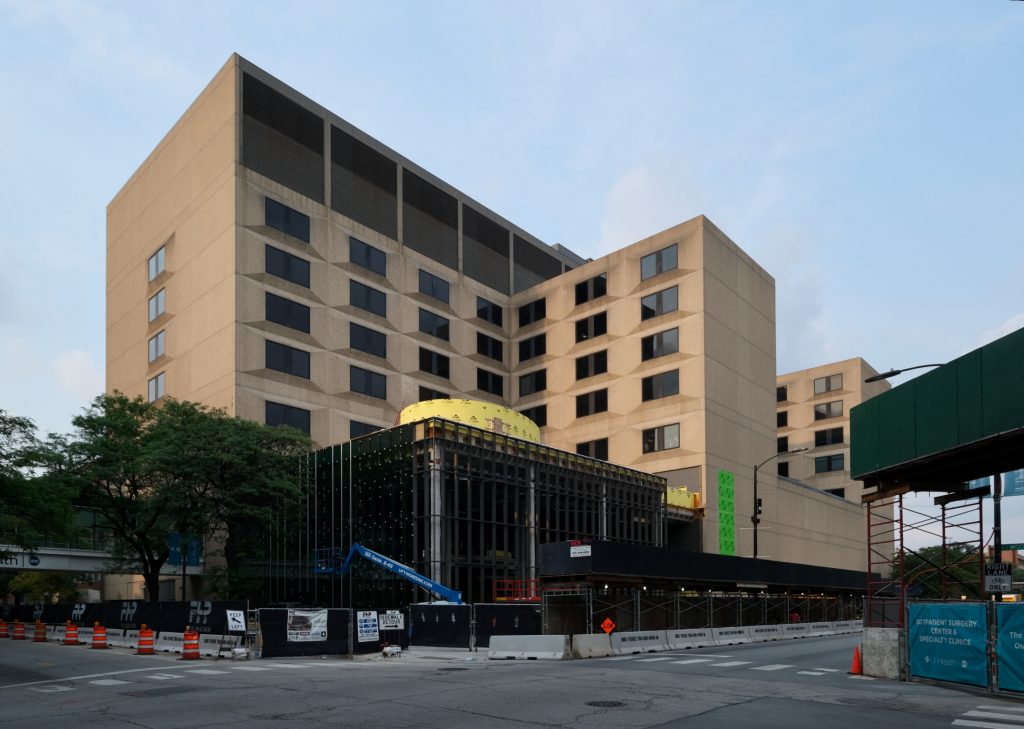 Cladding Begins at UI Health Outpatient Surgery Center & Specialty ...