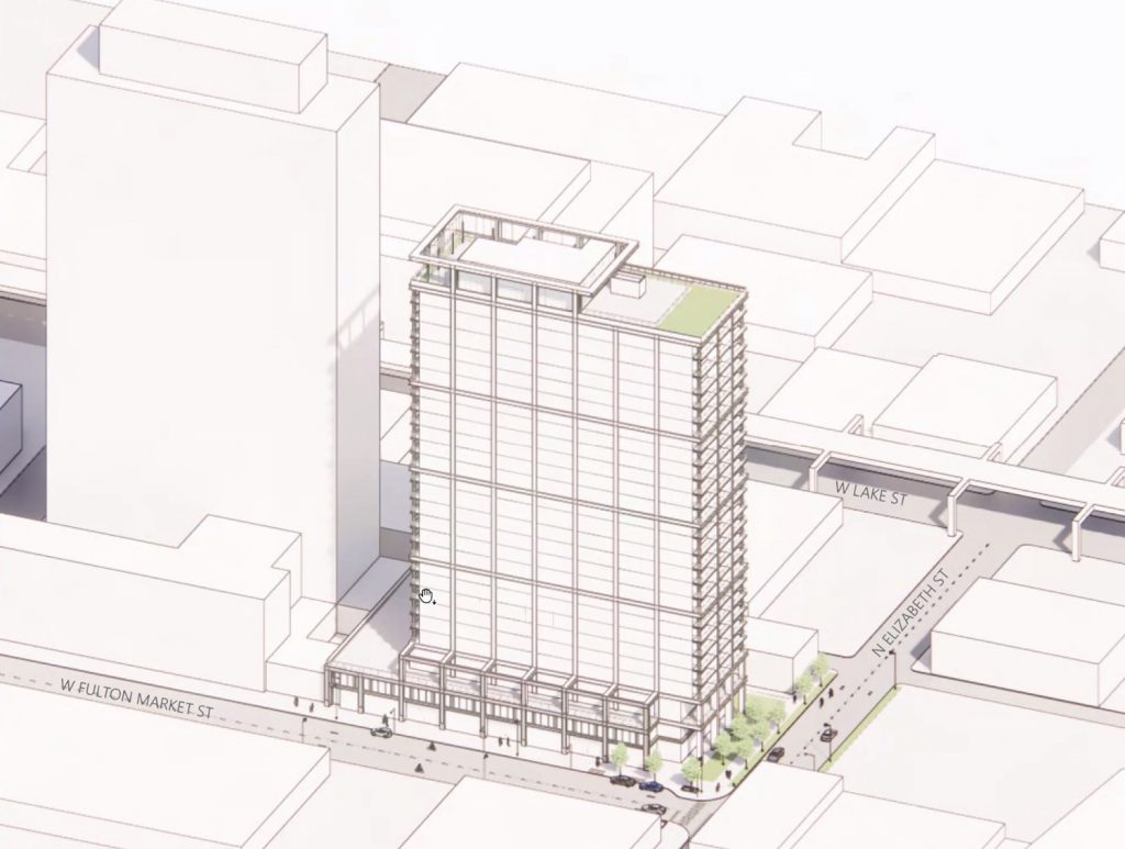 Renderings Revealed for Mixed-Use Development at 1245 W Fulton Market ...