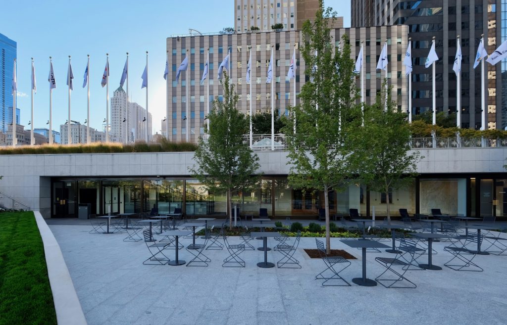 Aon Center Plaza Opens to Public at 200 E Randolph Street in New ...
