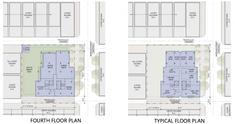 Plans Revealed For Residential Development At 210 N Morgan Street In ...