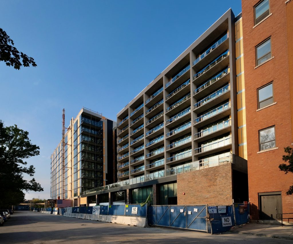 Construction Enters Final Act for West Loop's Evo Union Park - Chicago ...