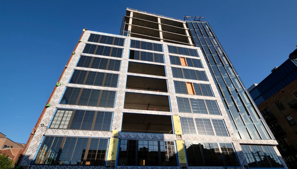 Facade Advances at Fulton Market District's 1045 on Fulton - Chicago YIMBY