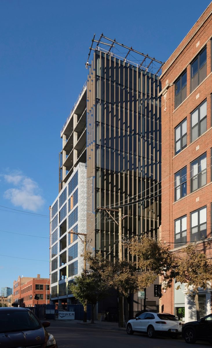 Facade Advances at Fulton Market District's 1045 on Fulton - Chicago YIMBY