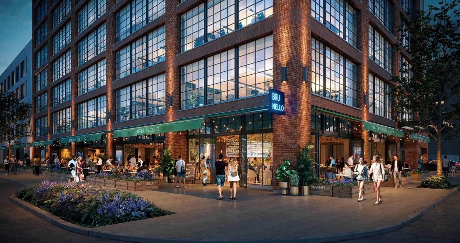 Facade Advances at Fulton Market District's 1045 on Fulton - Chicago YIMBY