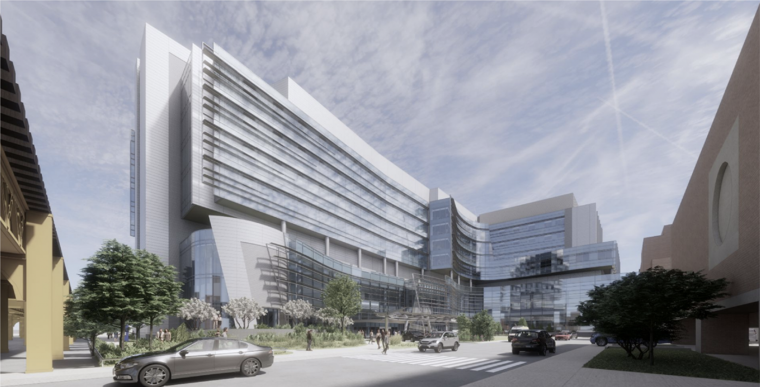 Further Details Revealed For Hospital Expansion At 900 W Nelson Street ...