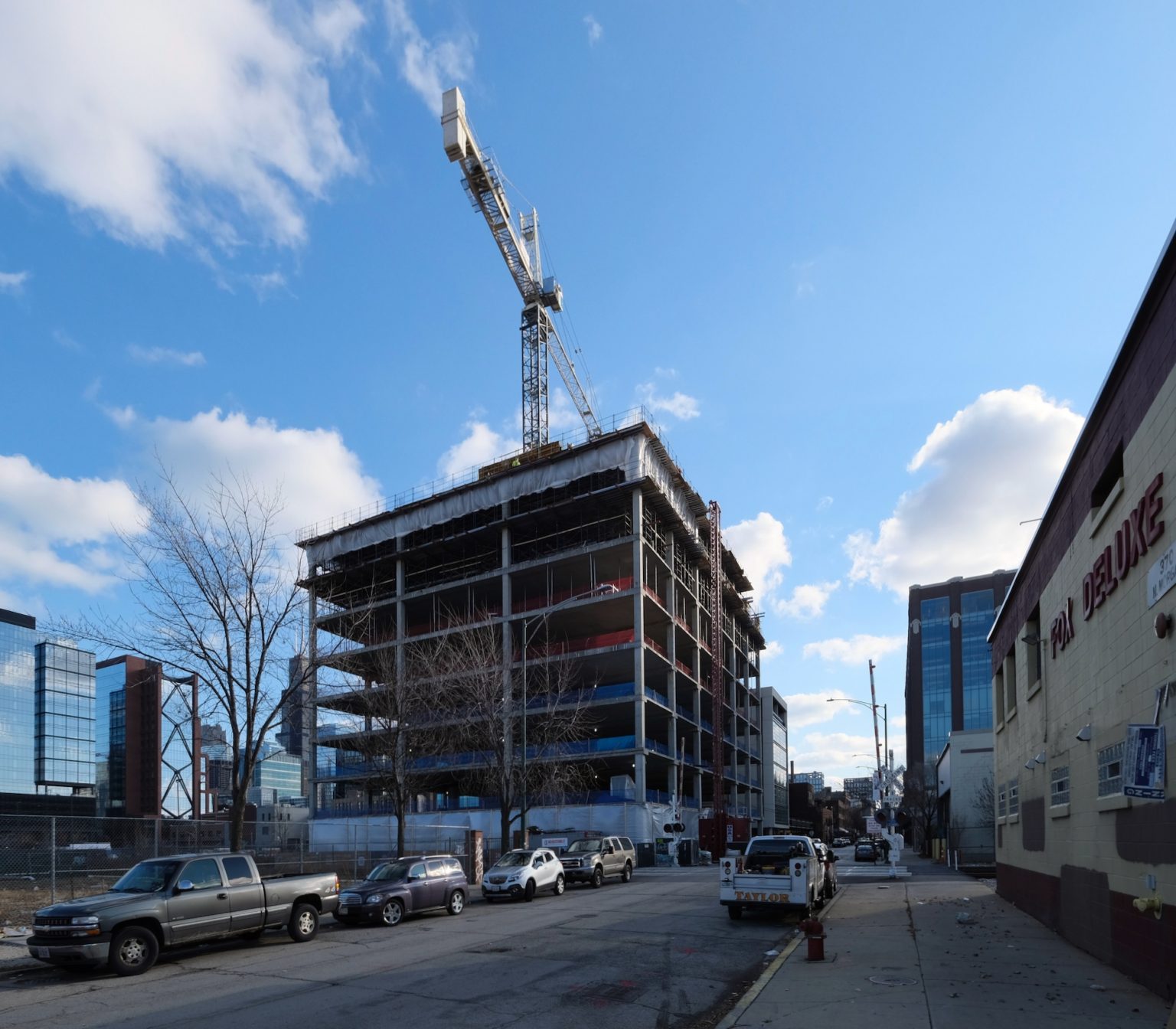 Construction Continues on 345 N Morgan Street, Claiming the 25th Spot ...