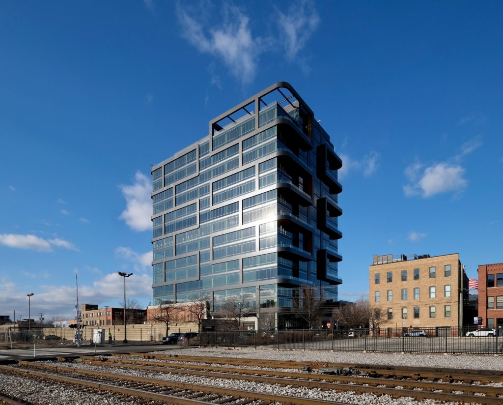 Nearly Complete at 400 N Aberdeen Street, Fulton Labs Ranks as Chicago's 22nd Tallest ...